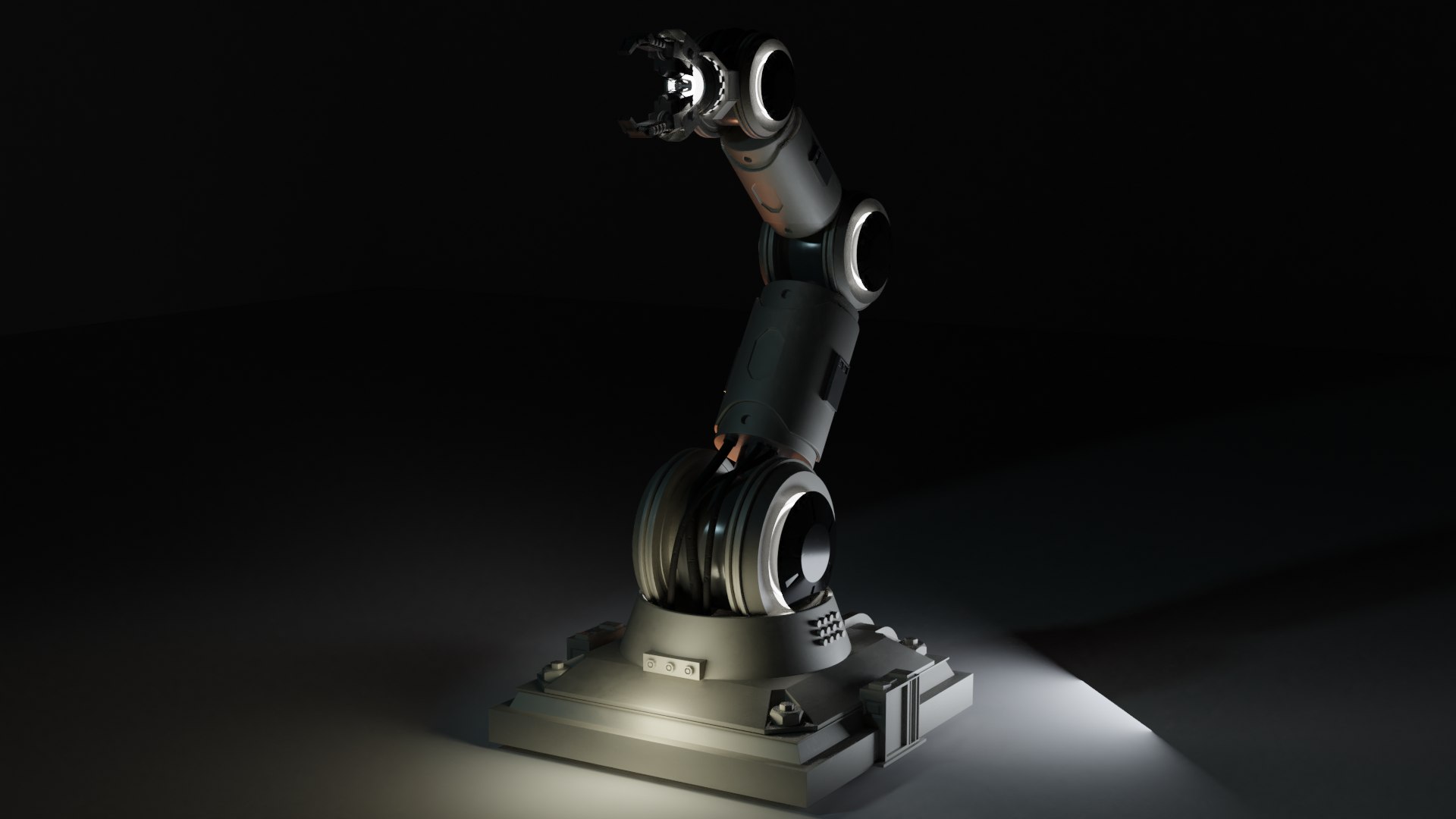 3D Mechanical Arm Model - TurboSquid 1713888