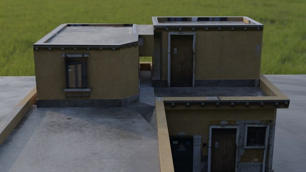 Free 3D old house model - TurboSquid 1702180