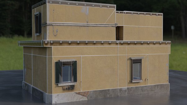 Free 3D old house model - TurboSquid 1702180