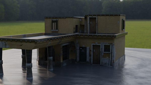 Free 3D old house model - TurboSquid 1702180