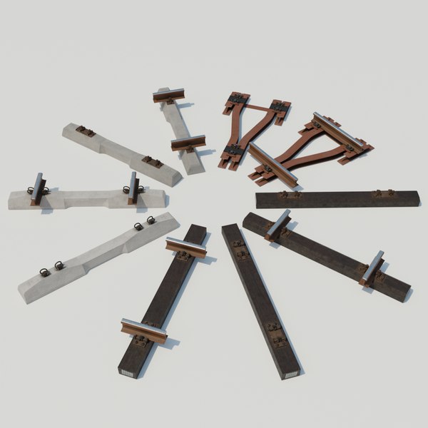Railroad Track STL Models for Download | TurboSquid