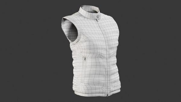 Realistic vests 2 collections 3D model - TurboSquid 1707072