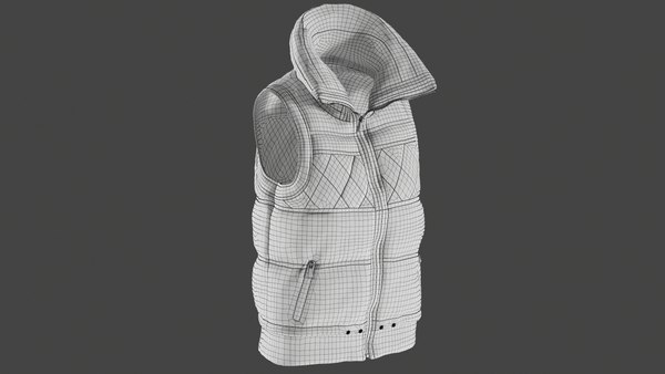 Realistic vests 2 collections 3D model - TurboSquid 1707072