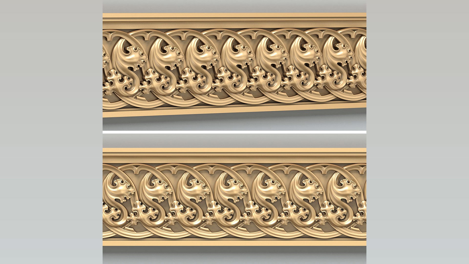 modelo 3d Molding 061 Gothic - TurboSquid 2004895