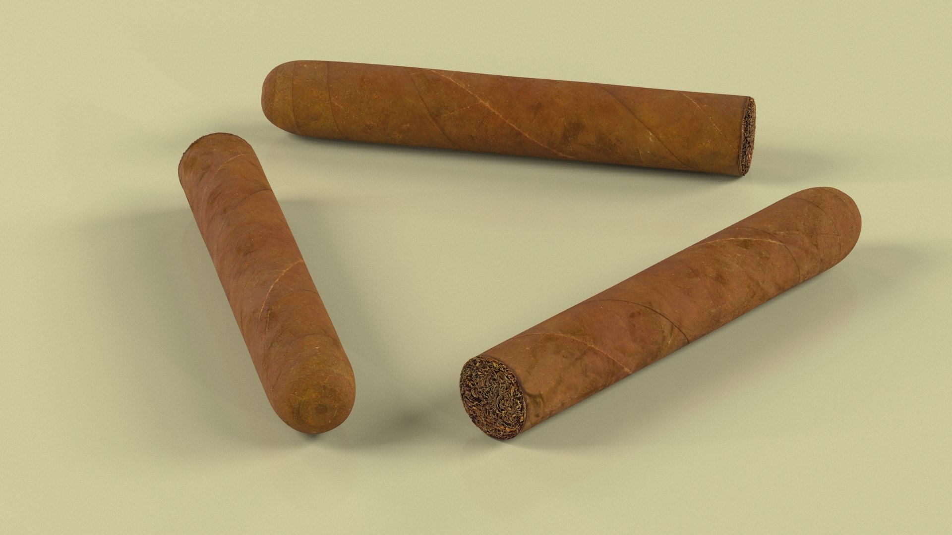 3D Cuban Cigar Short - TurboSquid 2273184