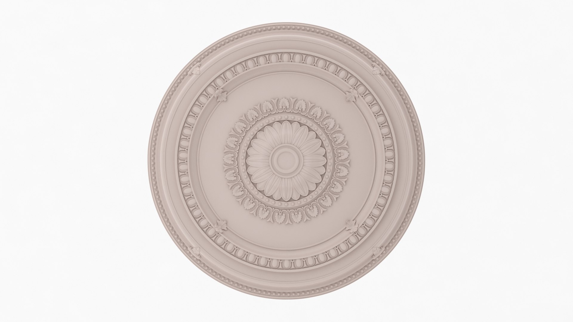 Classic Celling Medallion 30 3D model - TurboSquid 1760489