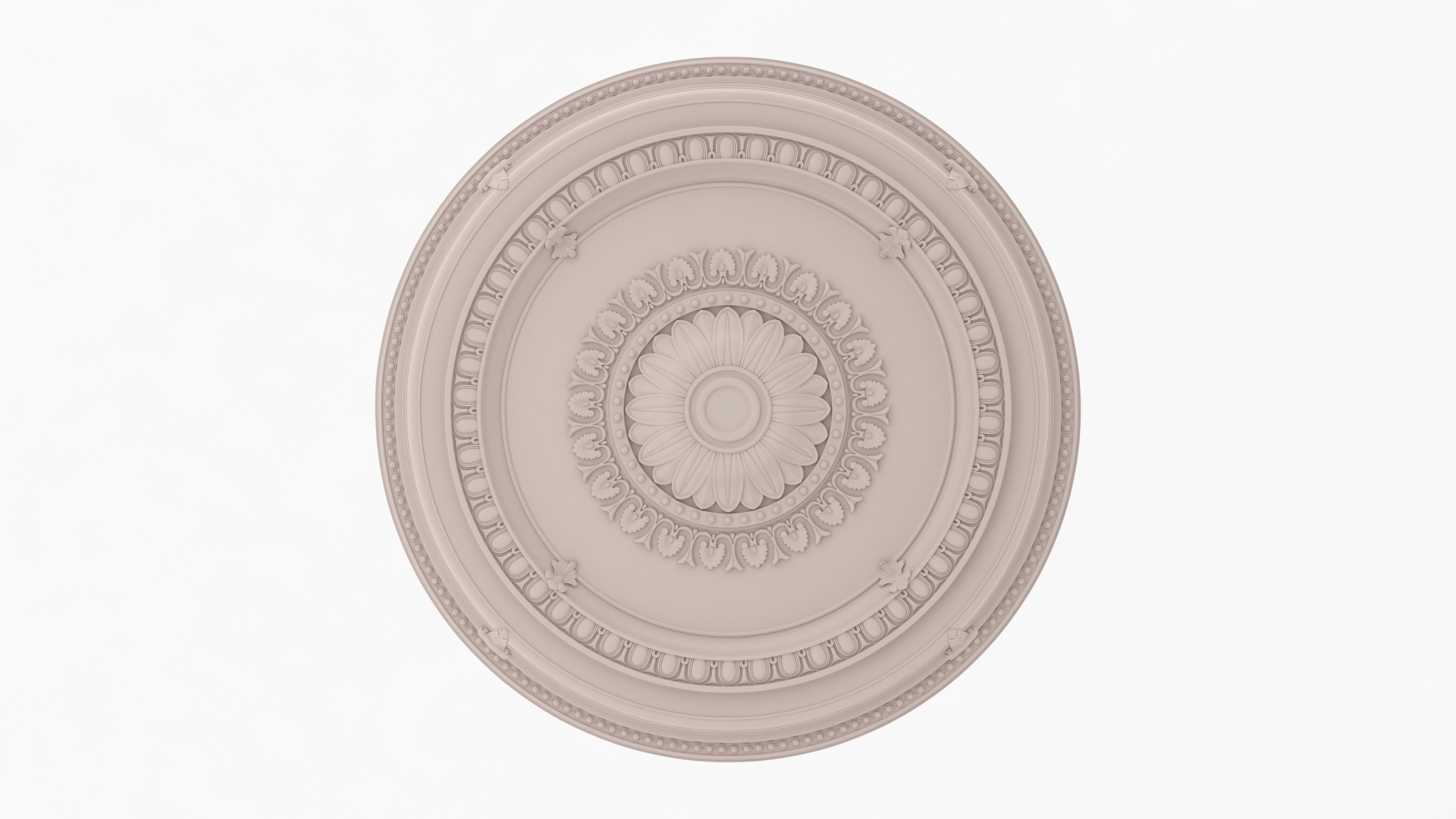 Classic Celling Medallion 30 3D model - TurboSquid 1760489