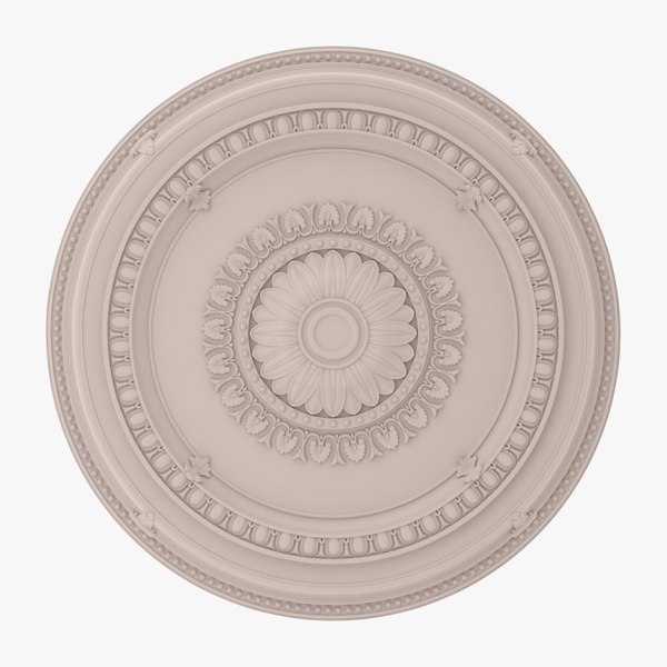 Classic Celling Medallion 30 3D model - TurboSquid 1760489