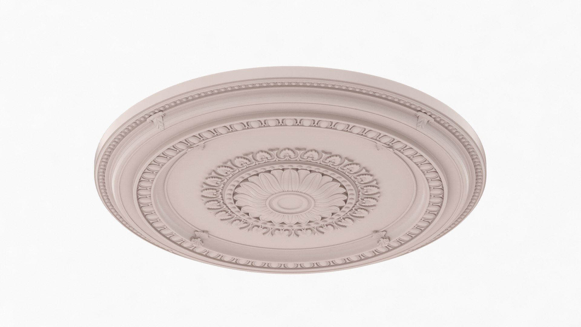 Classic Celling Medallion 30 3D model - TurboSquid 1760489