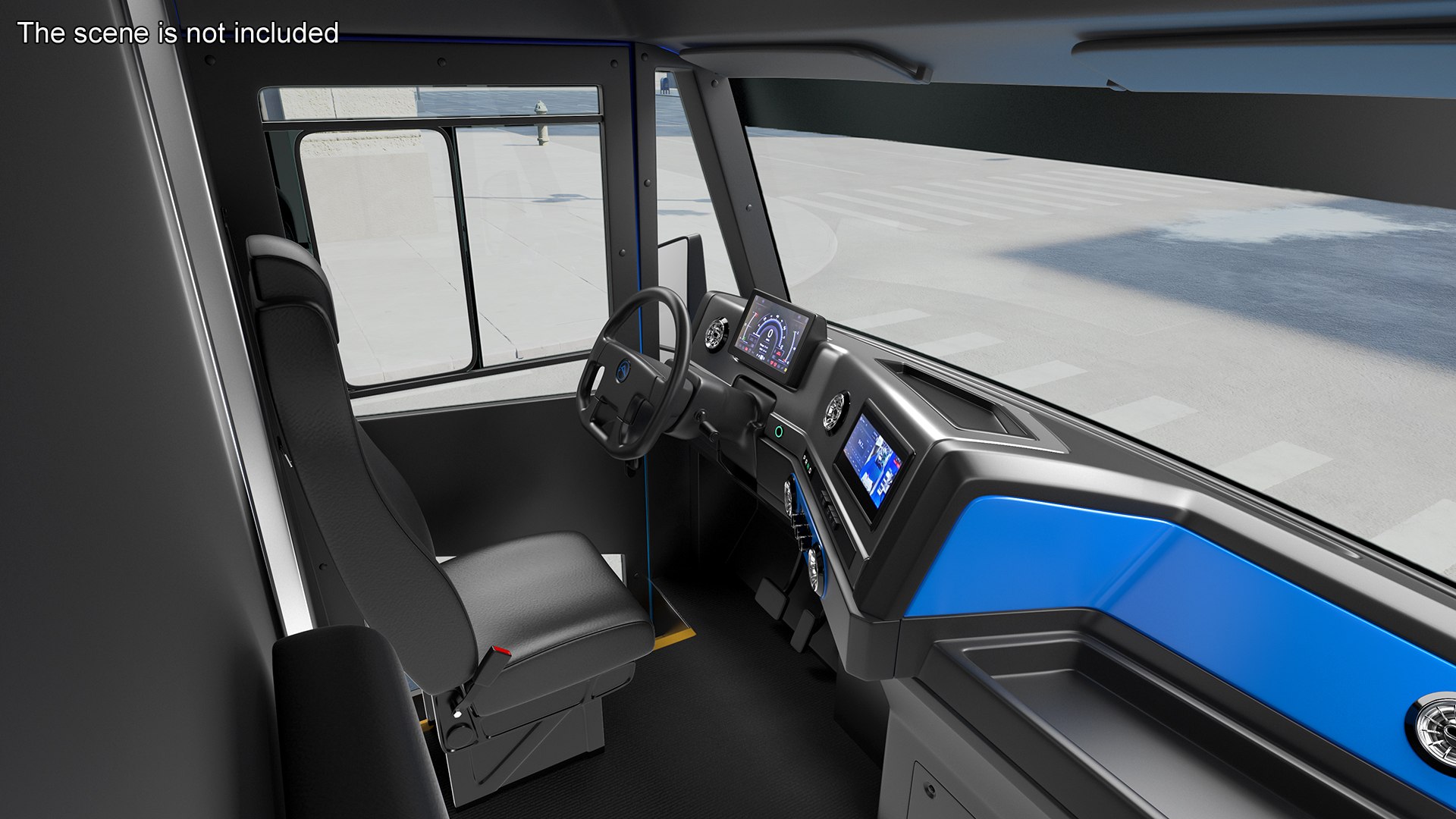 Blue Arc Electric Delivery Van Rigged for Maya 3D model - TurboSquid ...