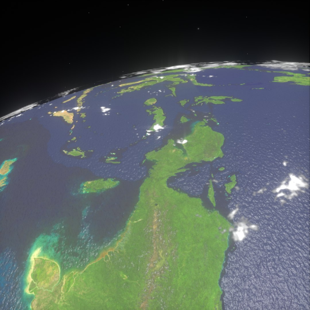 3D Earth Stars Model - TurboSquid 1250605