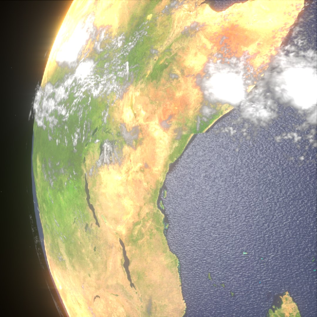 3D Earth Stars Model - TurboSquid 1250605