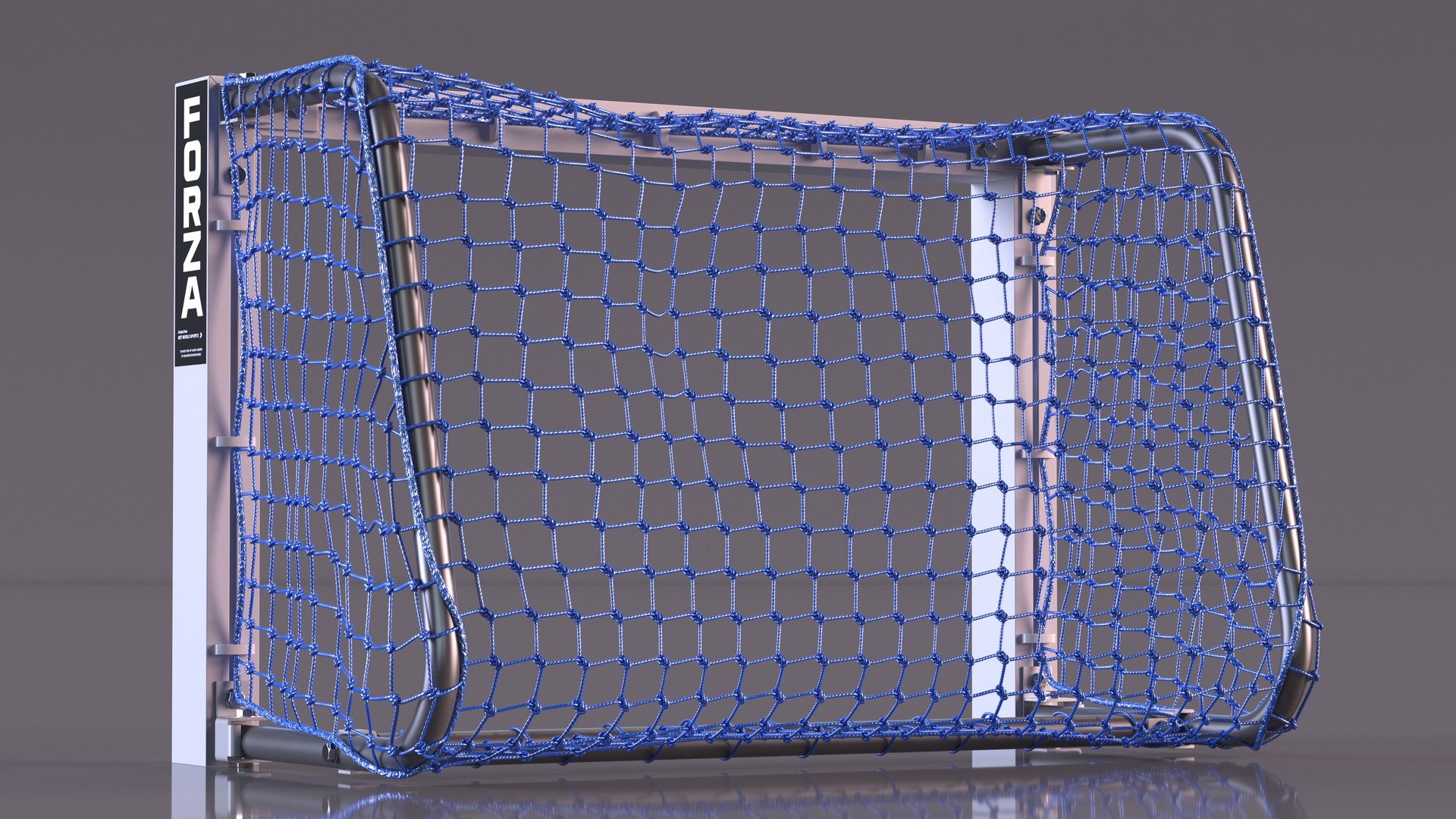 FORZA Mini Target Soccer Goal Blue Model - TurboSquid 2003113