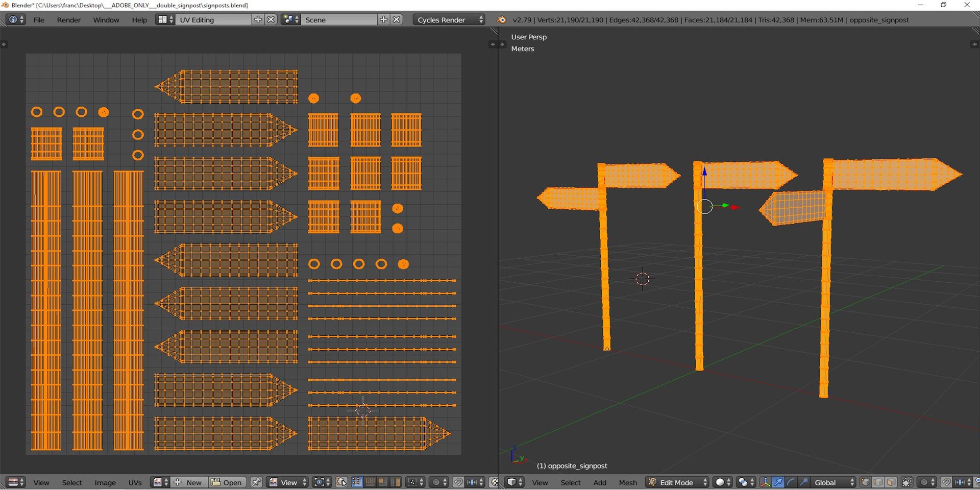 3D Signpost - TurboSquid 1675964