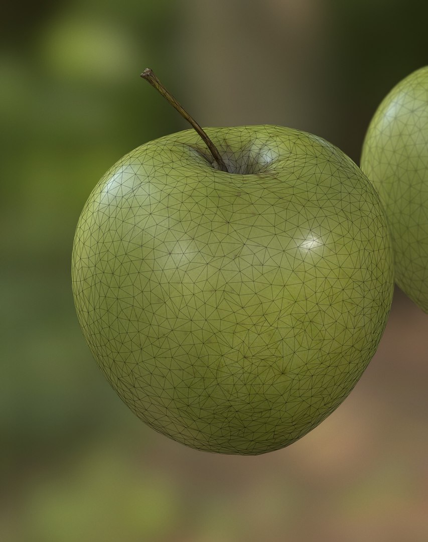 Realistic Apple Model - TurboSquid 1546250