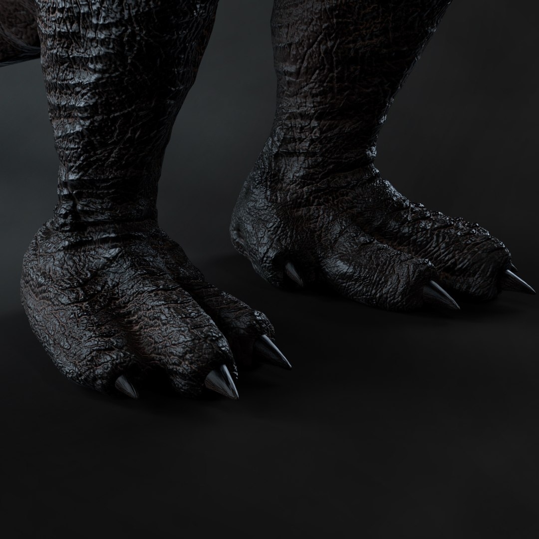 3d Monster Rigs Model