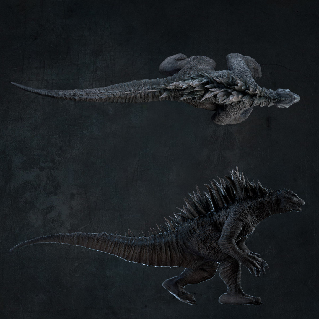 3d Monster Rigs Model