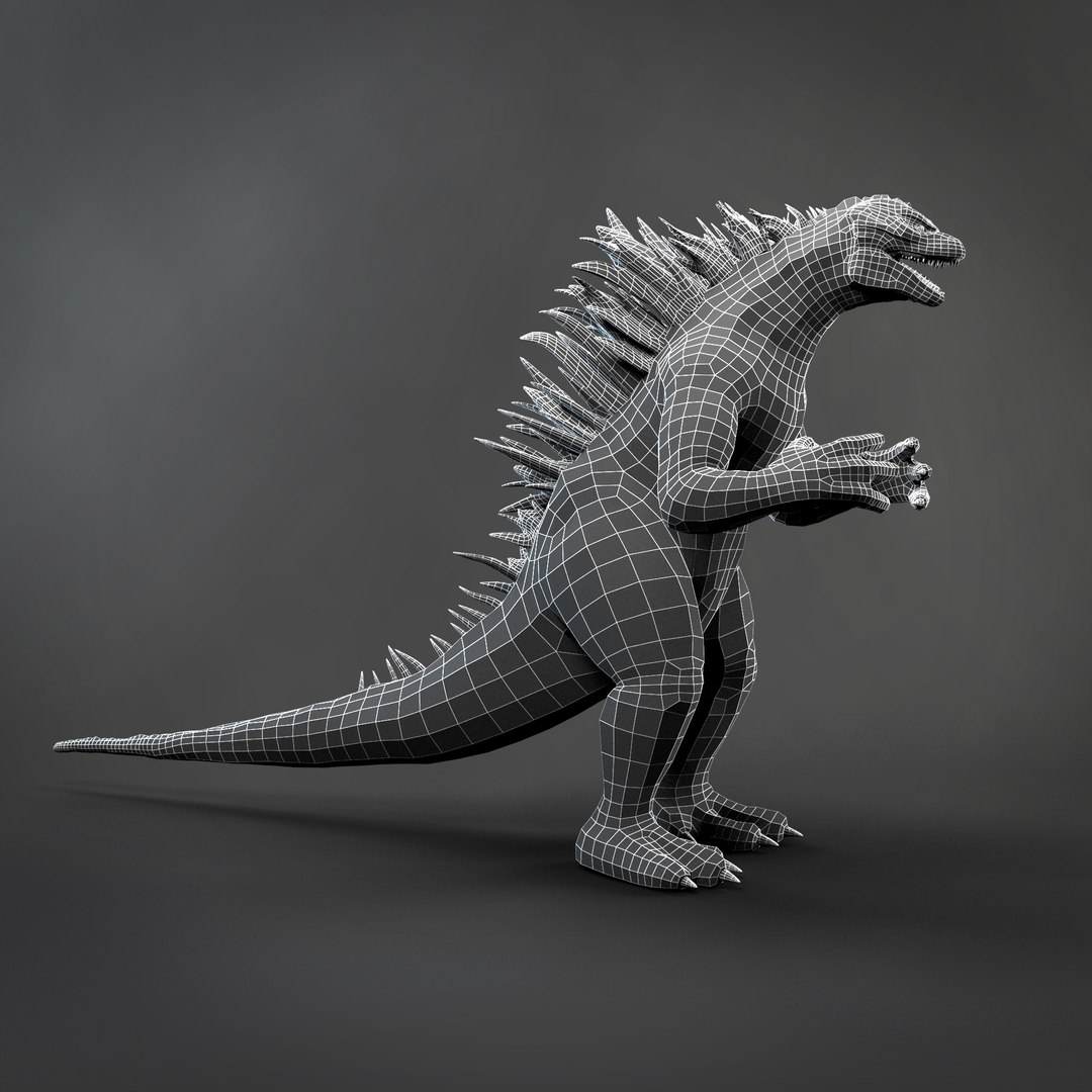 3d Monster Rigs Model