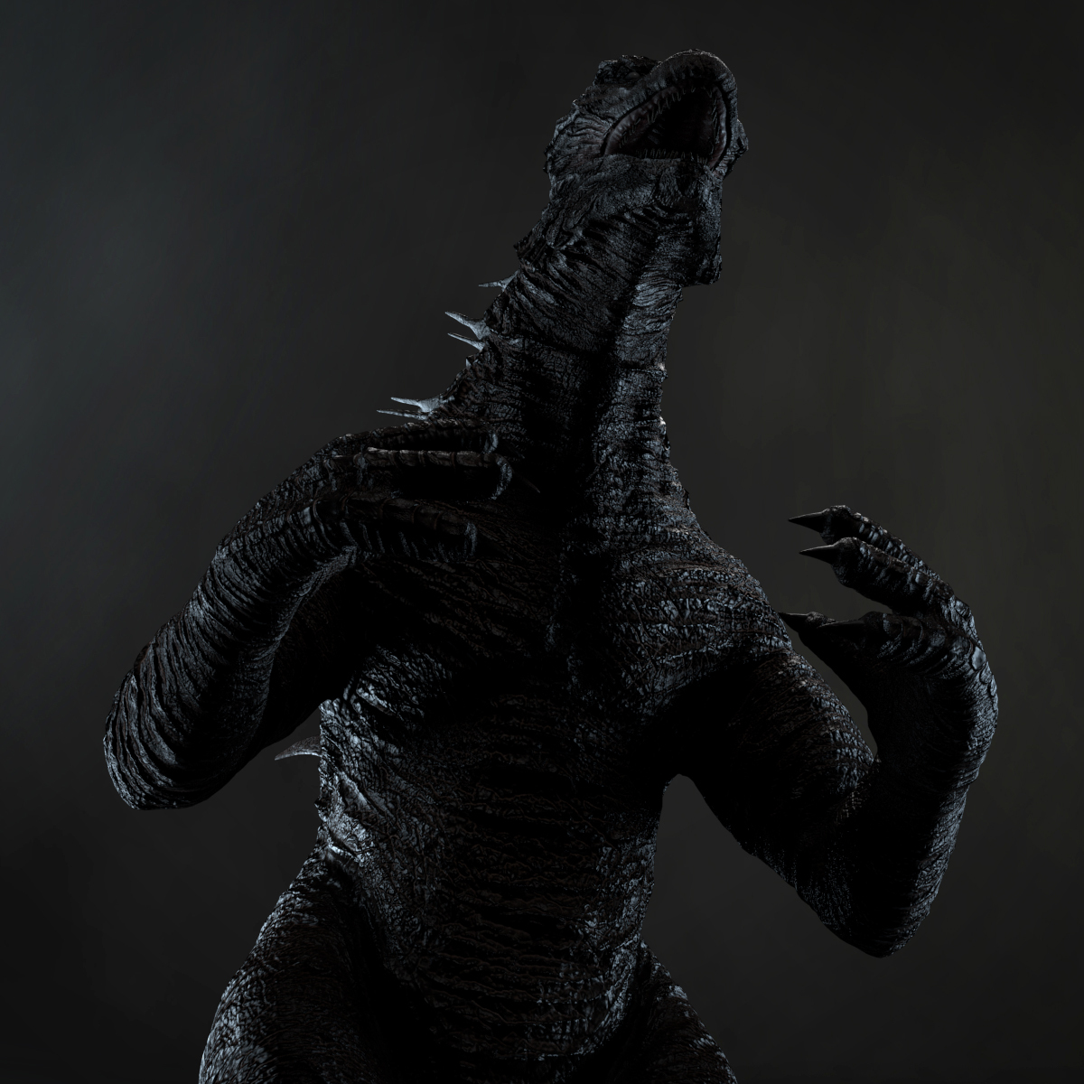 3d monster rigs model