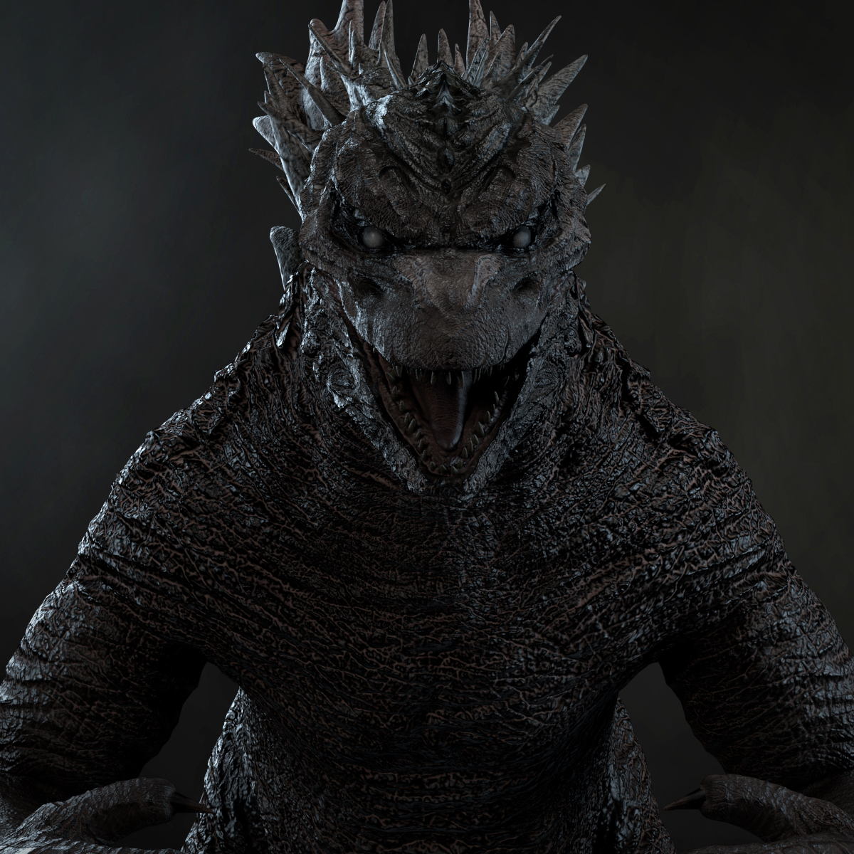 3d monster rigs model