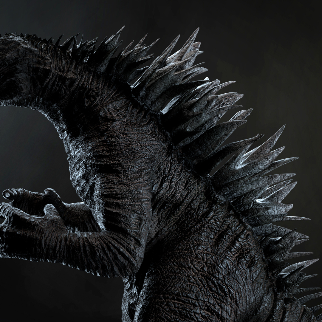 3d monster rigs model