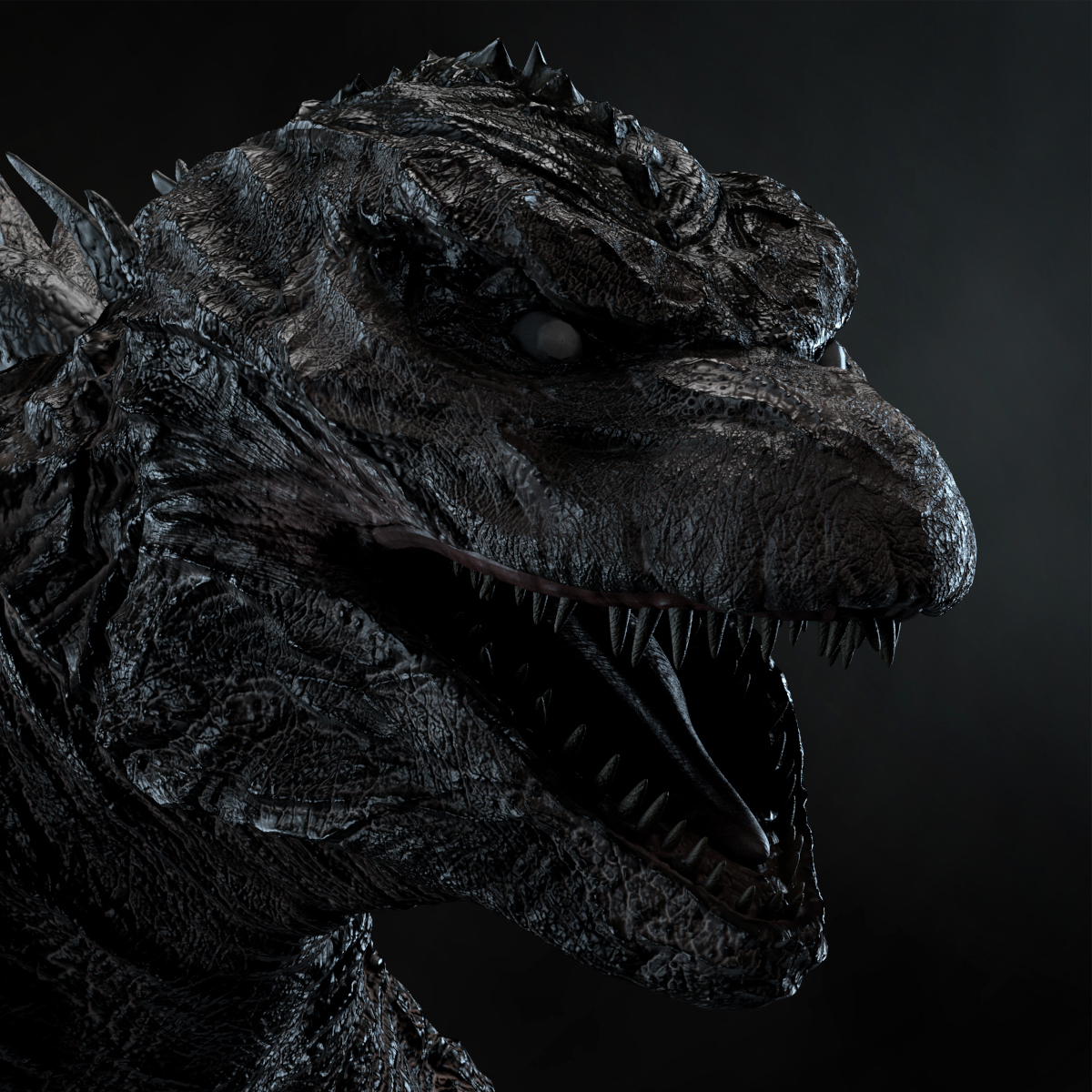 3d monster rigs model