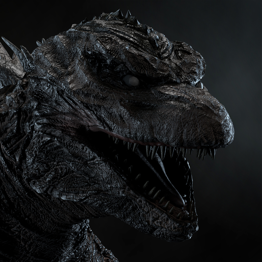 3d monster rigs model