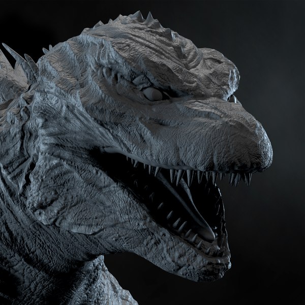 3d monster rigs model