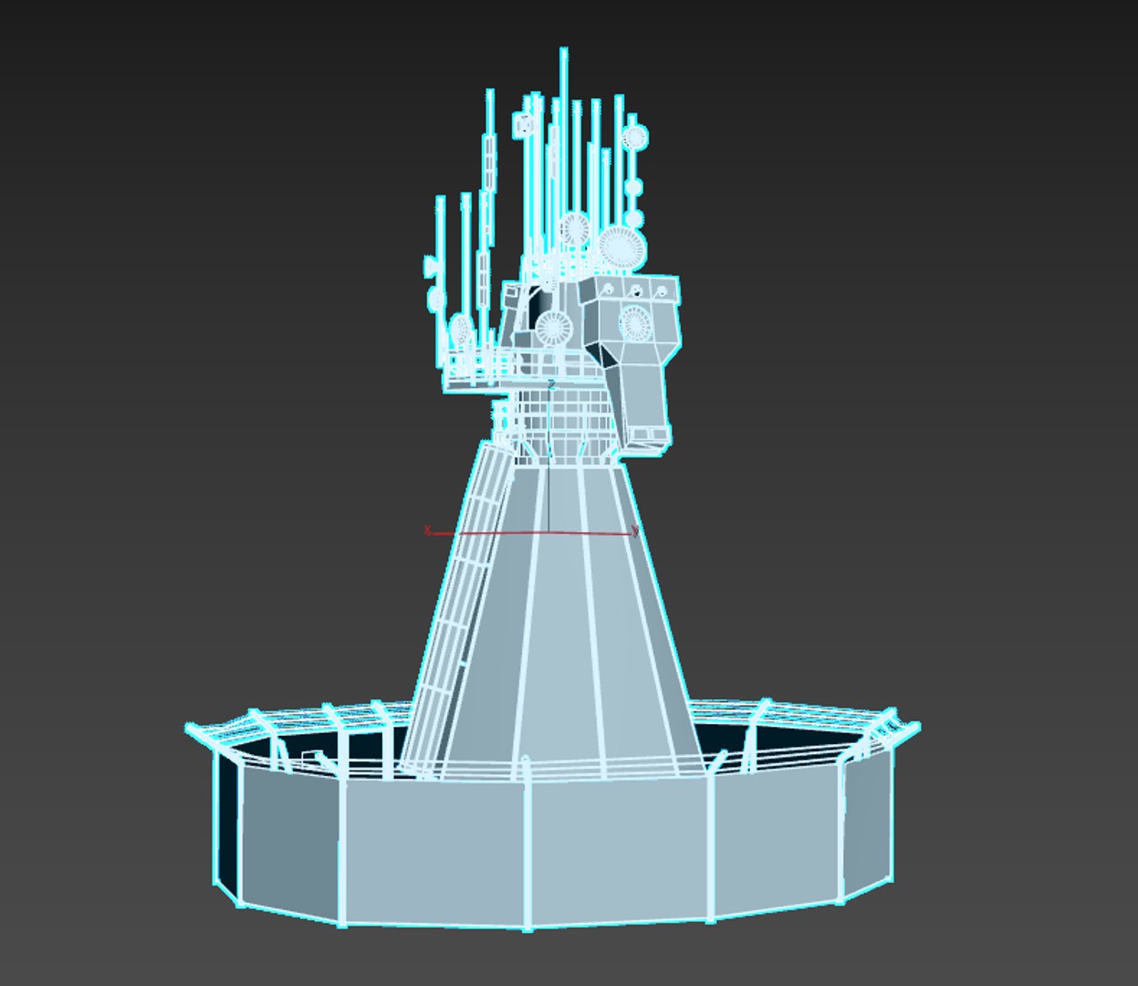 Abandoned Radio Tower 3D Model - TurboSquid 1789909
