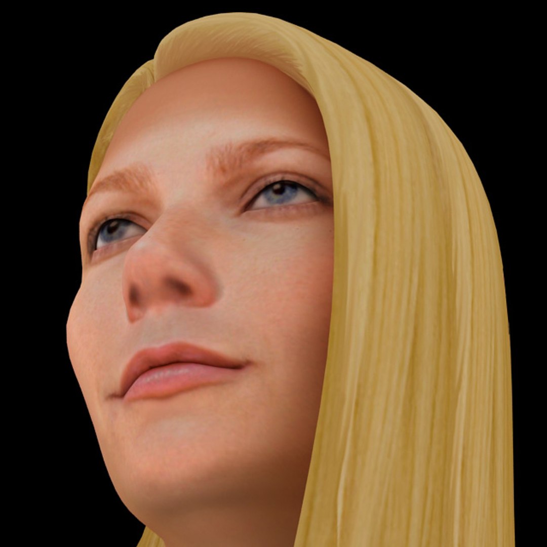 3ds head gwyneth paltrow hair