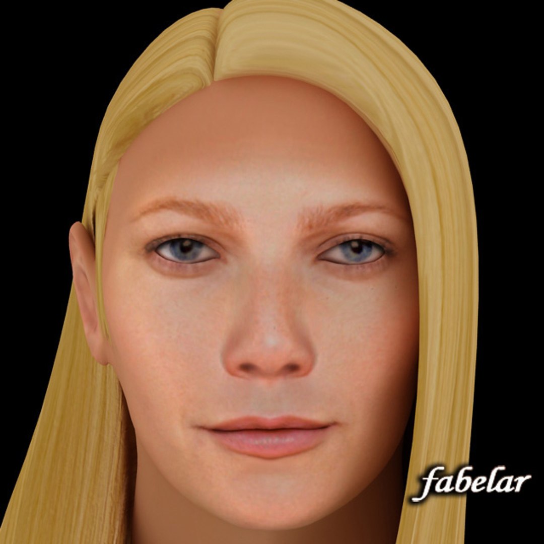 3ds head gwyneth paltrow hair