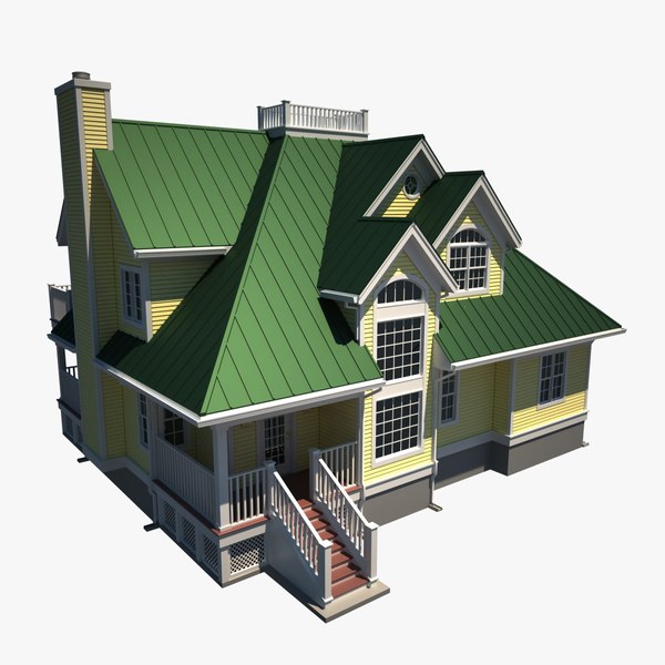3ds max exterior house