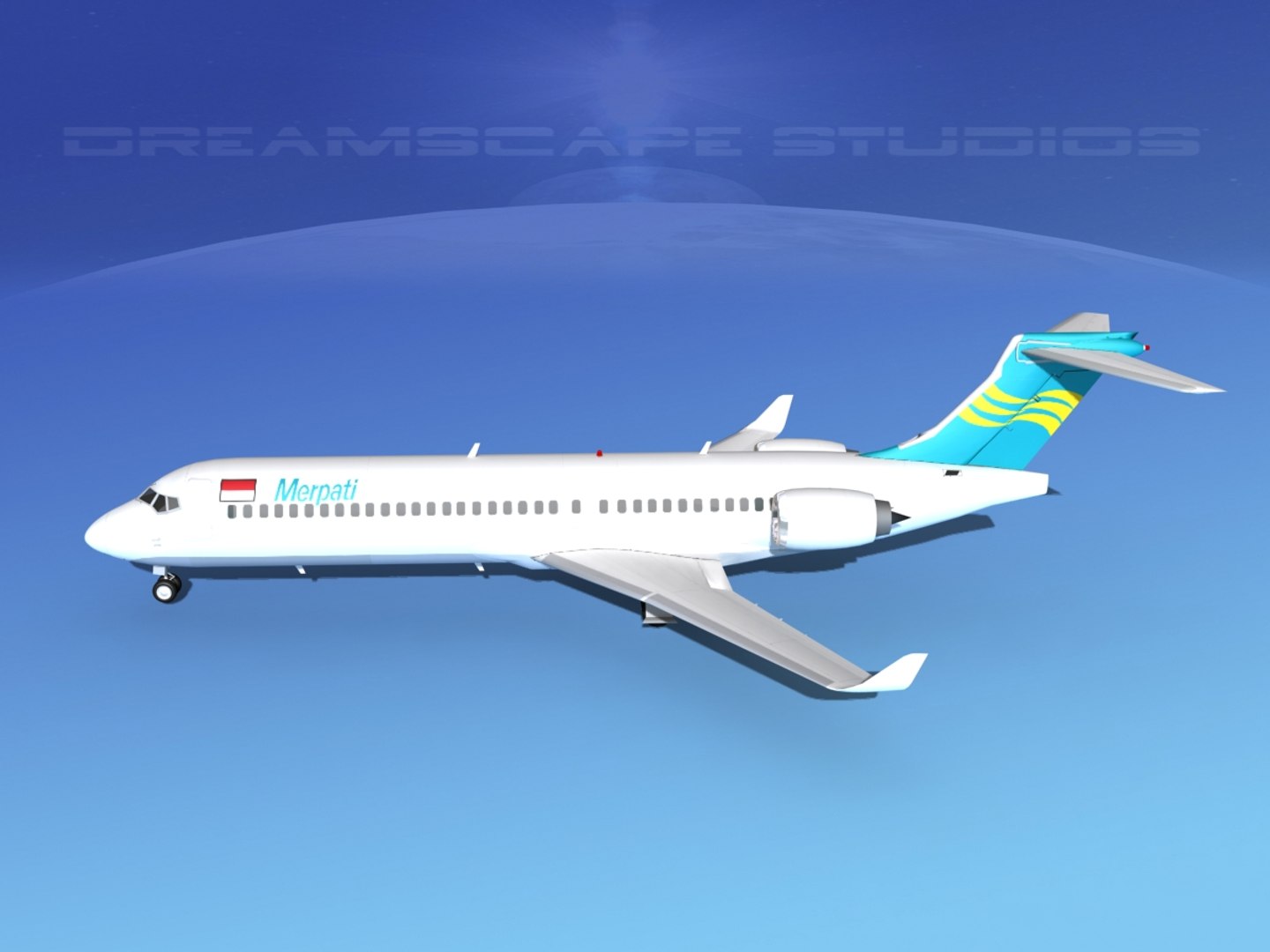 3d Dwg Comac Arj21 Airliner Arj21-700