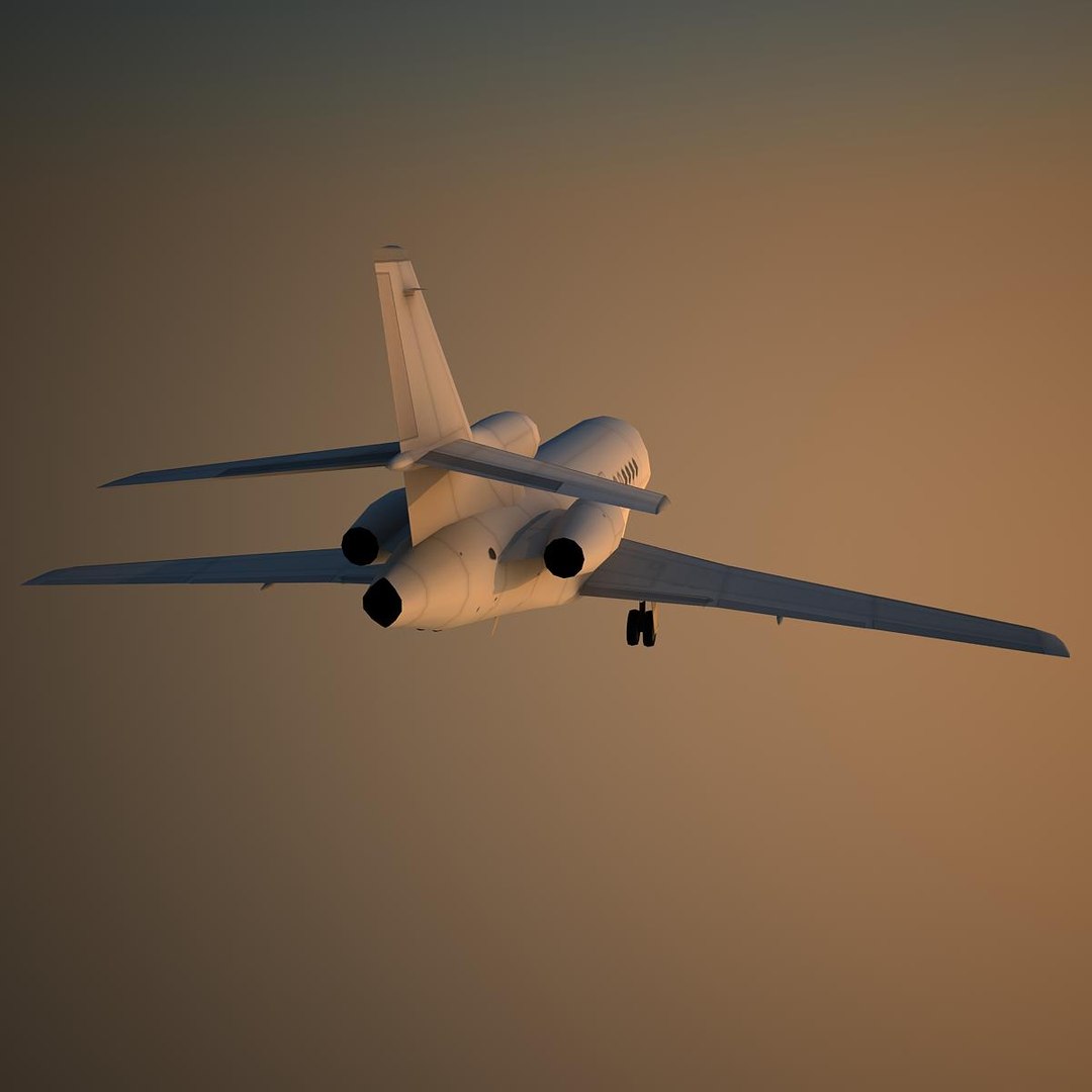 3d Model Dassault Falcon 900