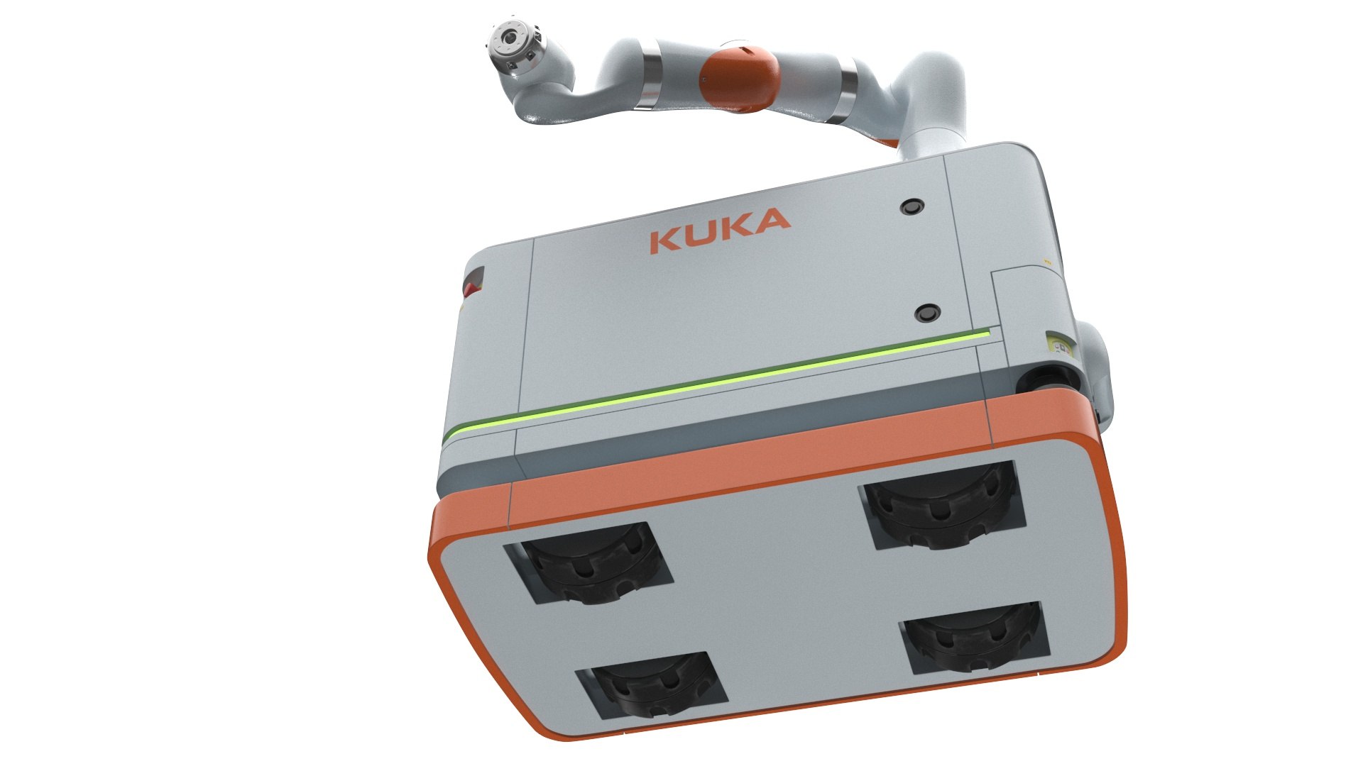3D Mobile Robot KUKA KMR Iiwa Rigged - TurboSquid 2288090