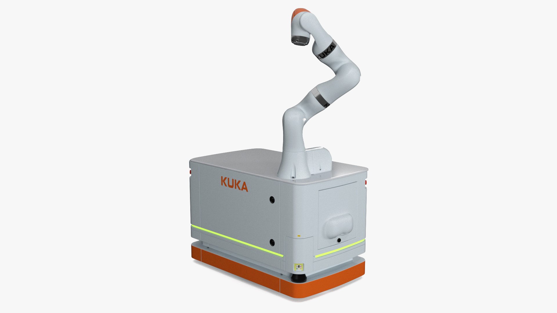 3D Mobile Robot KUKA KMR Iiwa Rigged - TurboSquid 2288090