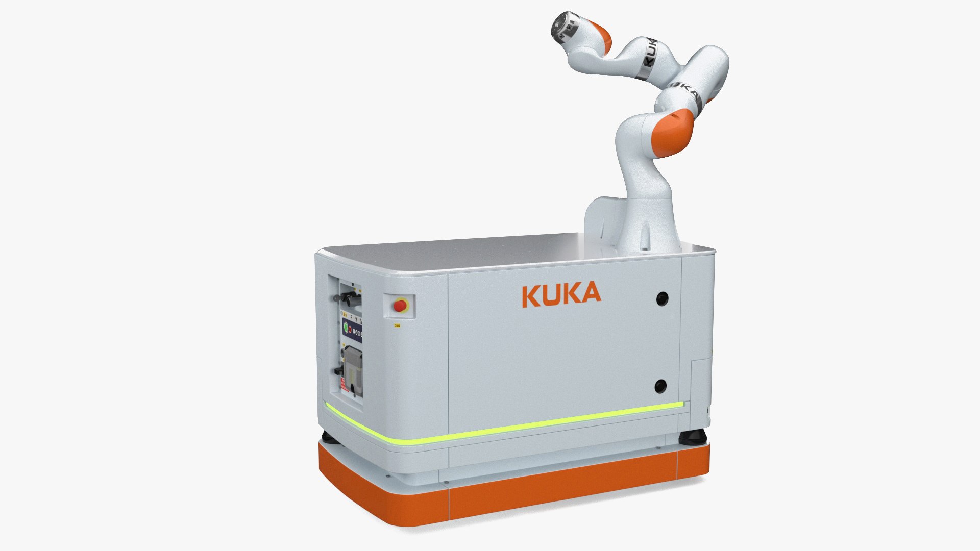 3D Mobile Robot KUKA KMR Iiwa Rigged - TurboSquid 2288090