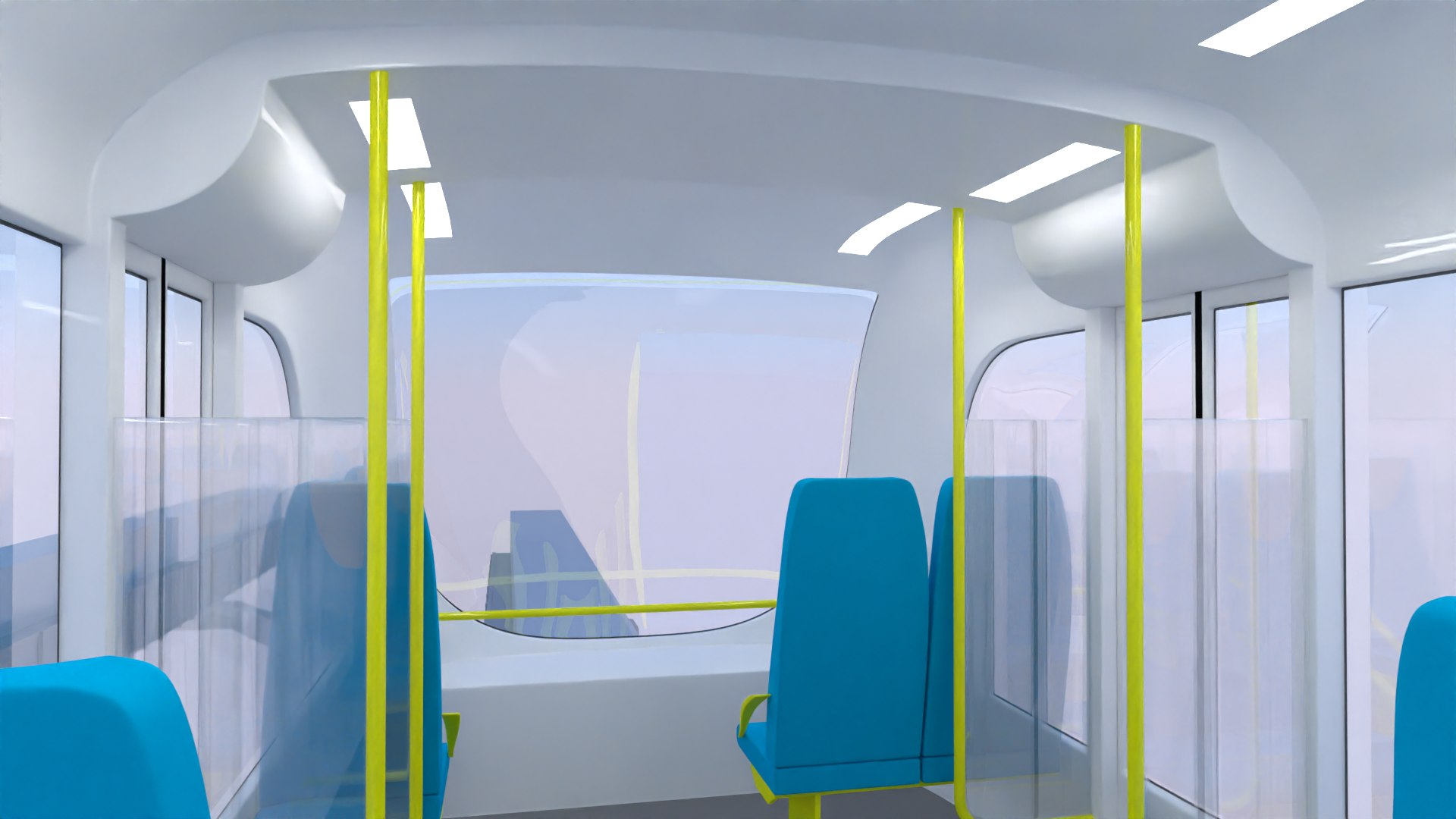 Monorail Train Concept 2023 3D - TurboSquid 2064610