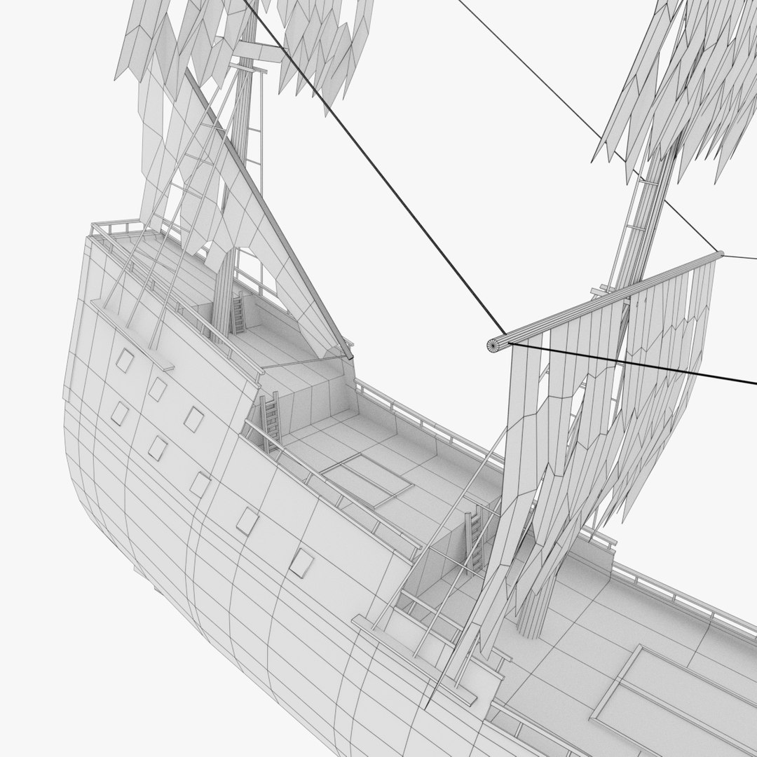 3D Ghost Ship - TurboSquid 1220661