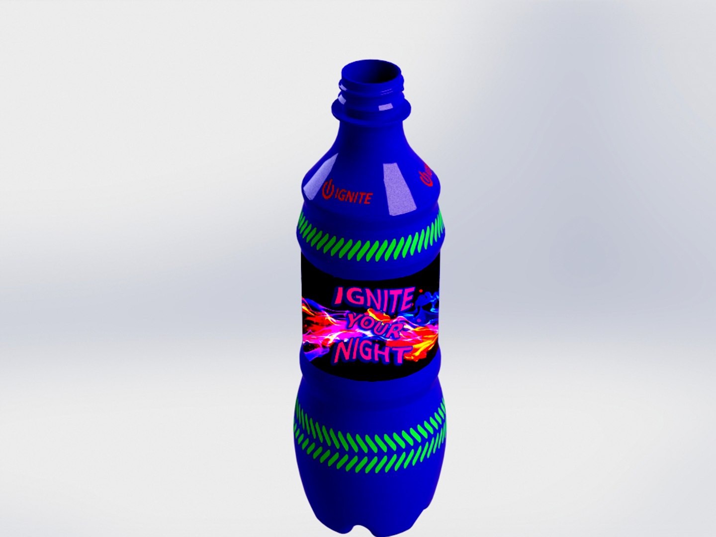 Energy Drink Ignite 3D - TurboSquid 1424559