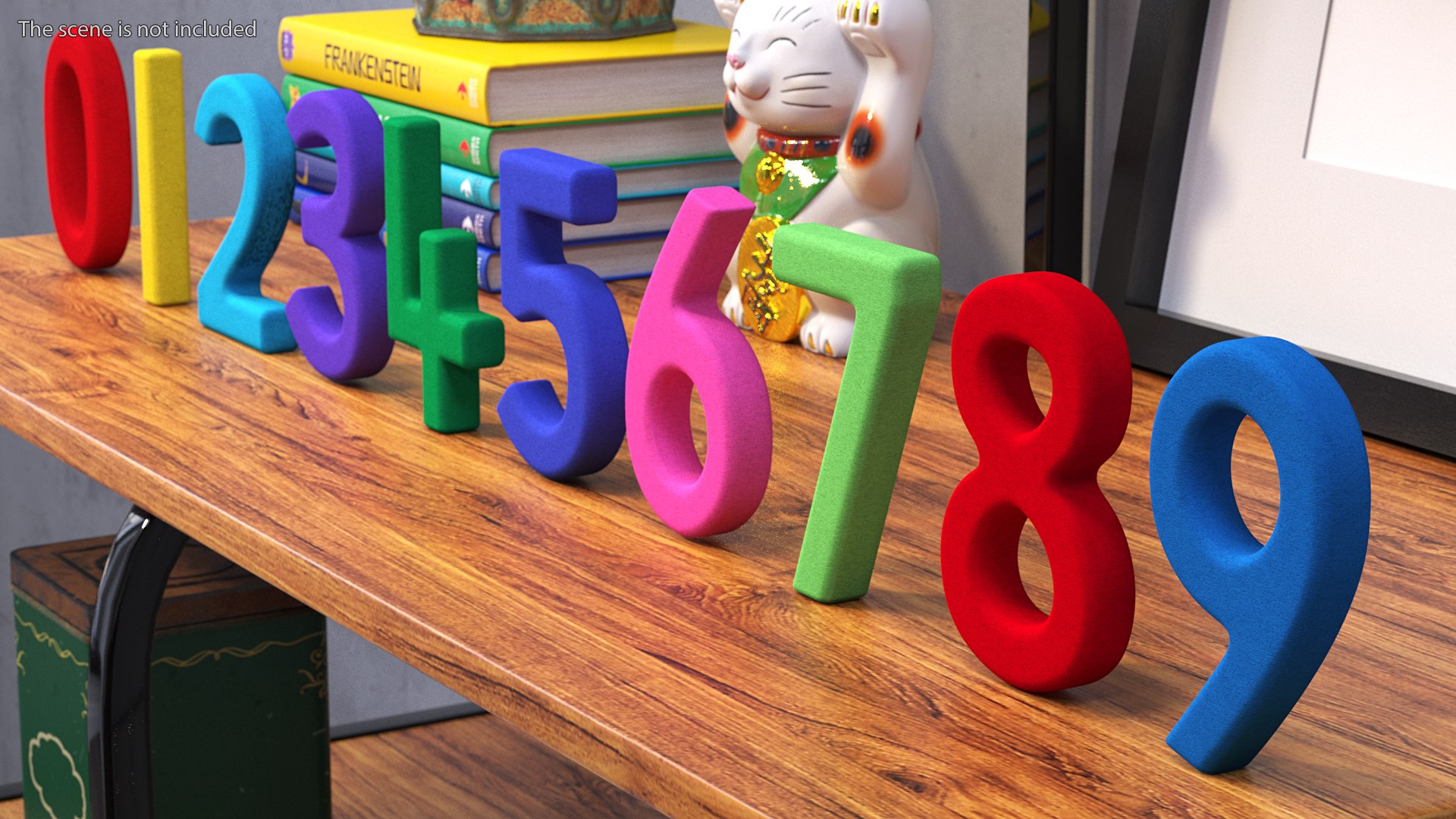 Paper Numbers Set 3D - TurboSquid 1774114