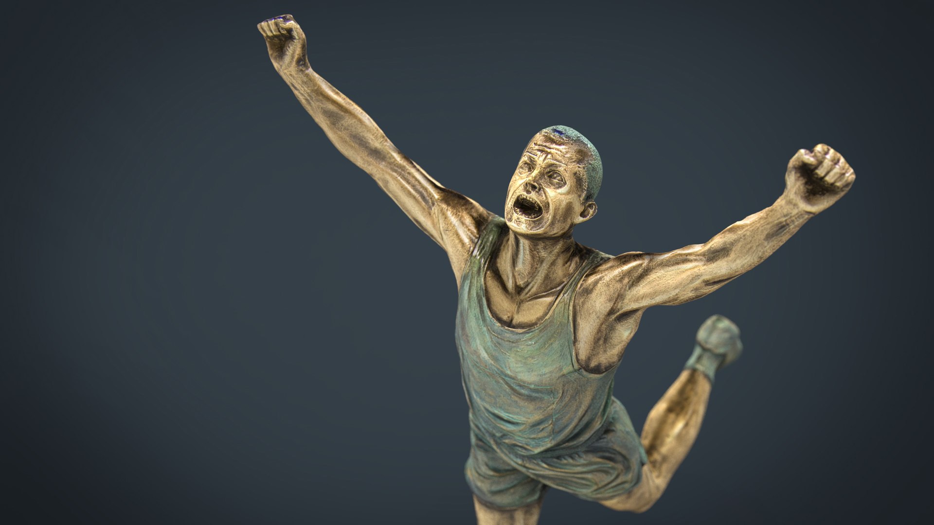 Runner Trophy Model - TurboSquid 1240329