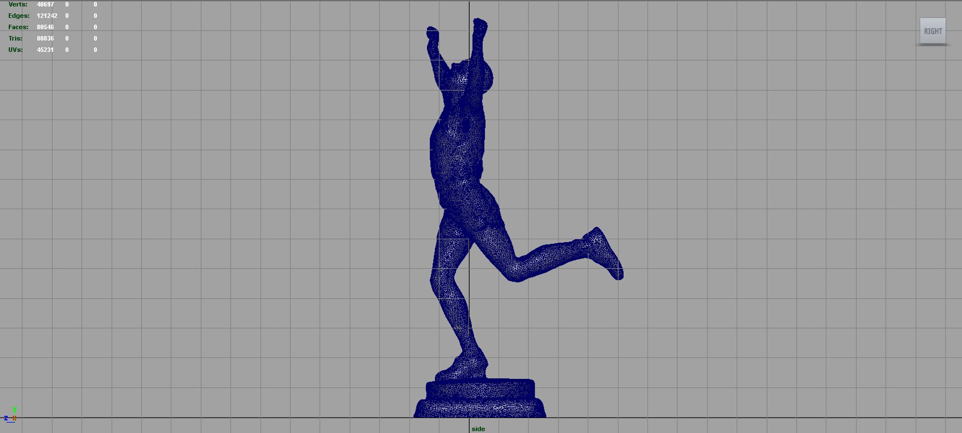 Runner Trophy Model - TurboSquid 1240329