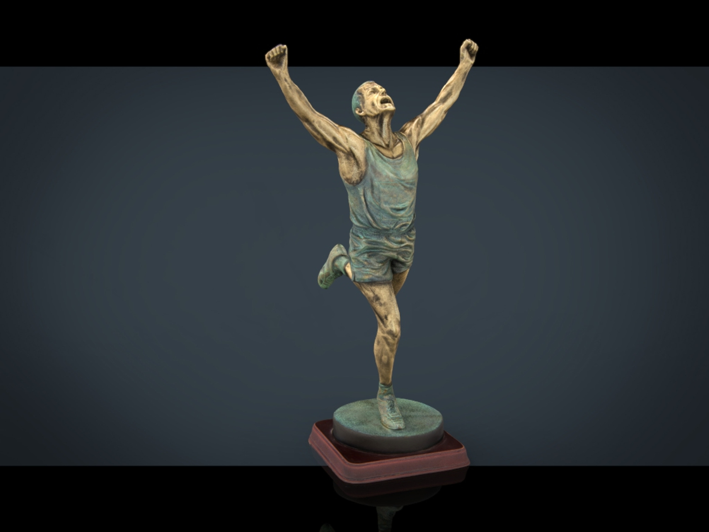 Runner Trophy Model - TurboSquid 1240329