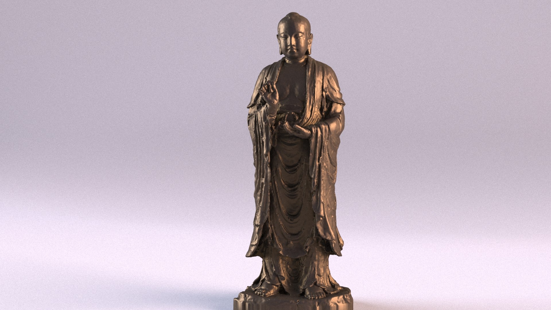 3D Buddhist Statues 030 Model - TurboSquid 1952798