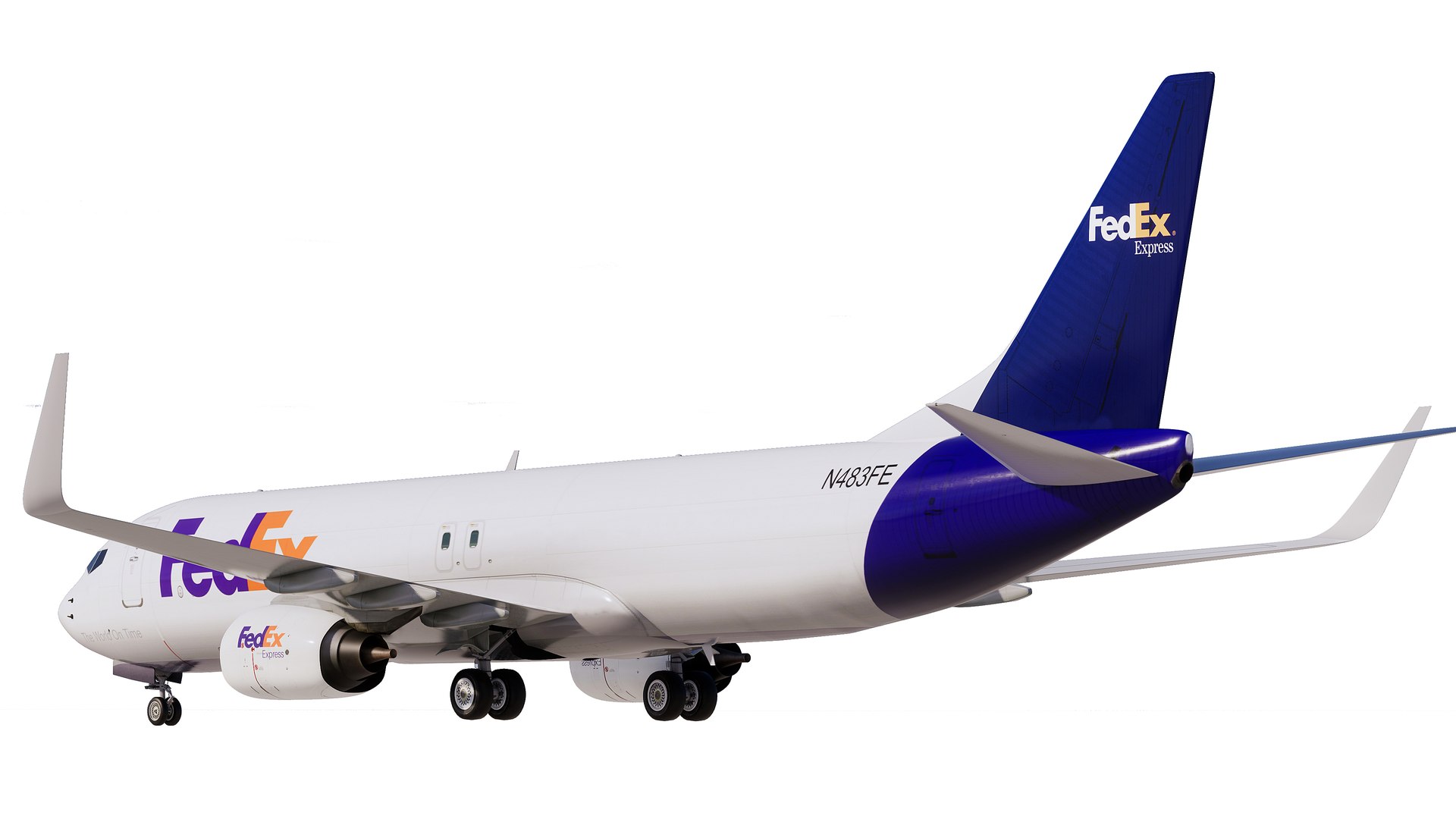 FedEx Express Boeing 737-800 3D - TurboSquid 1983453