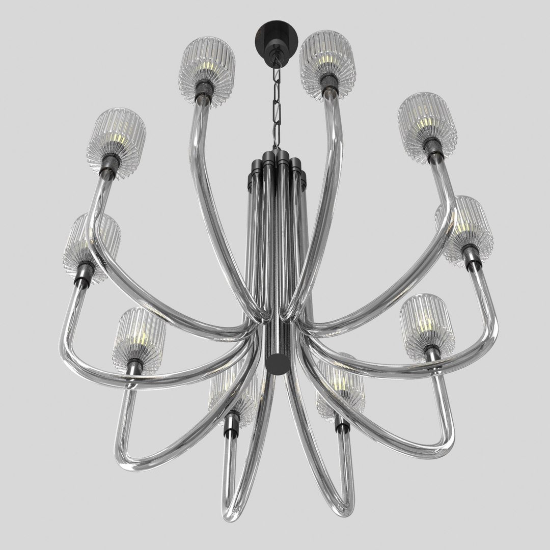 Chandelier Visual Comfort Reverie 3D Model - TurboSquid 1235989