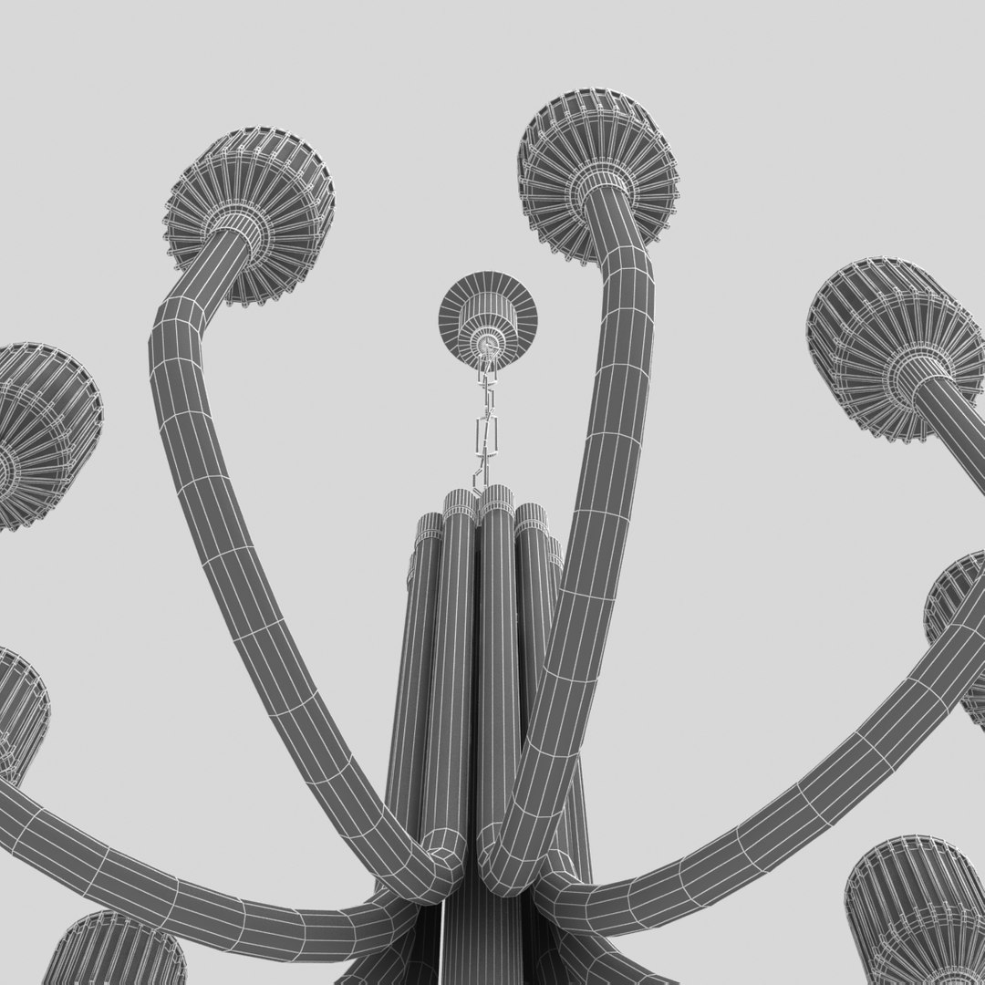 Chandelier Visual Comfort Reverie 3D Model - TurboSquid 1235989