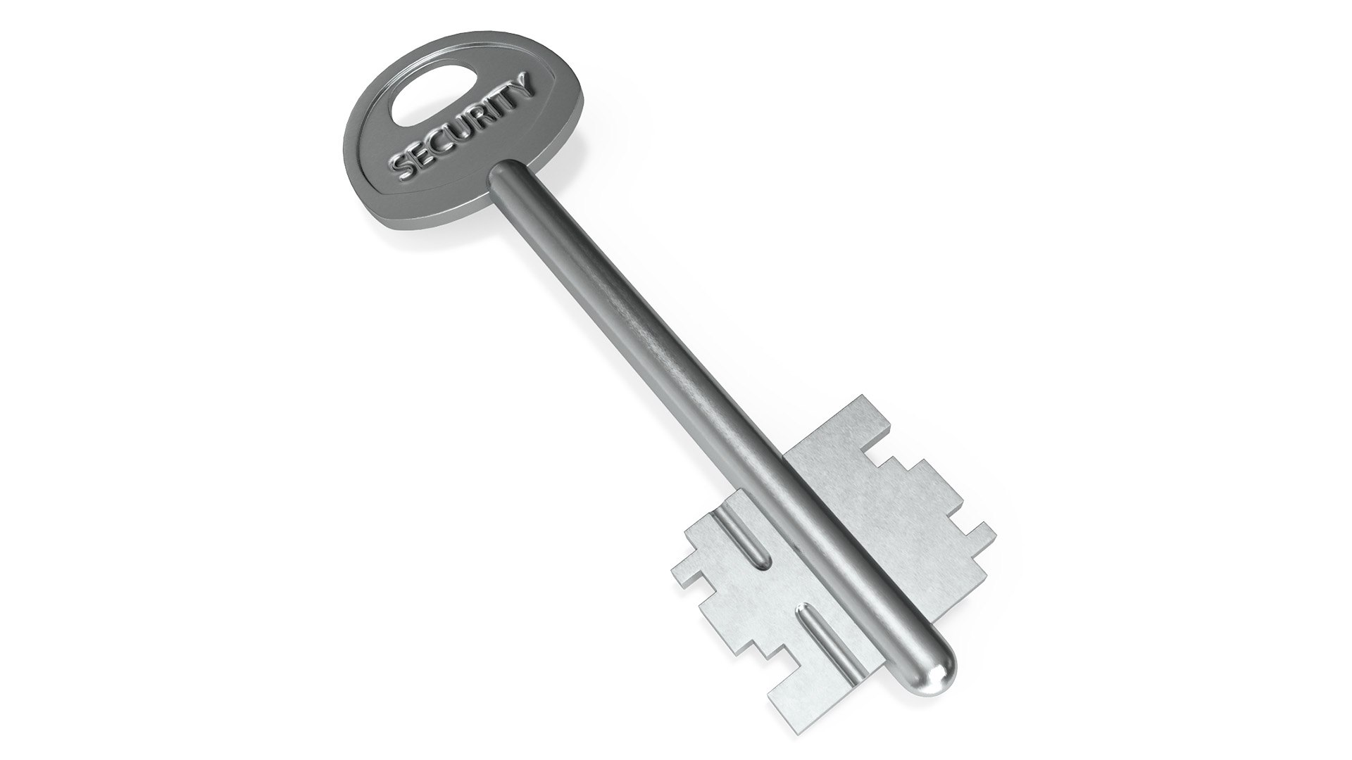 Door Lock Key 3D Model - TurboSquid 2222437
