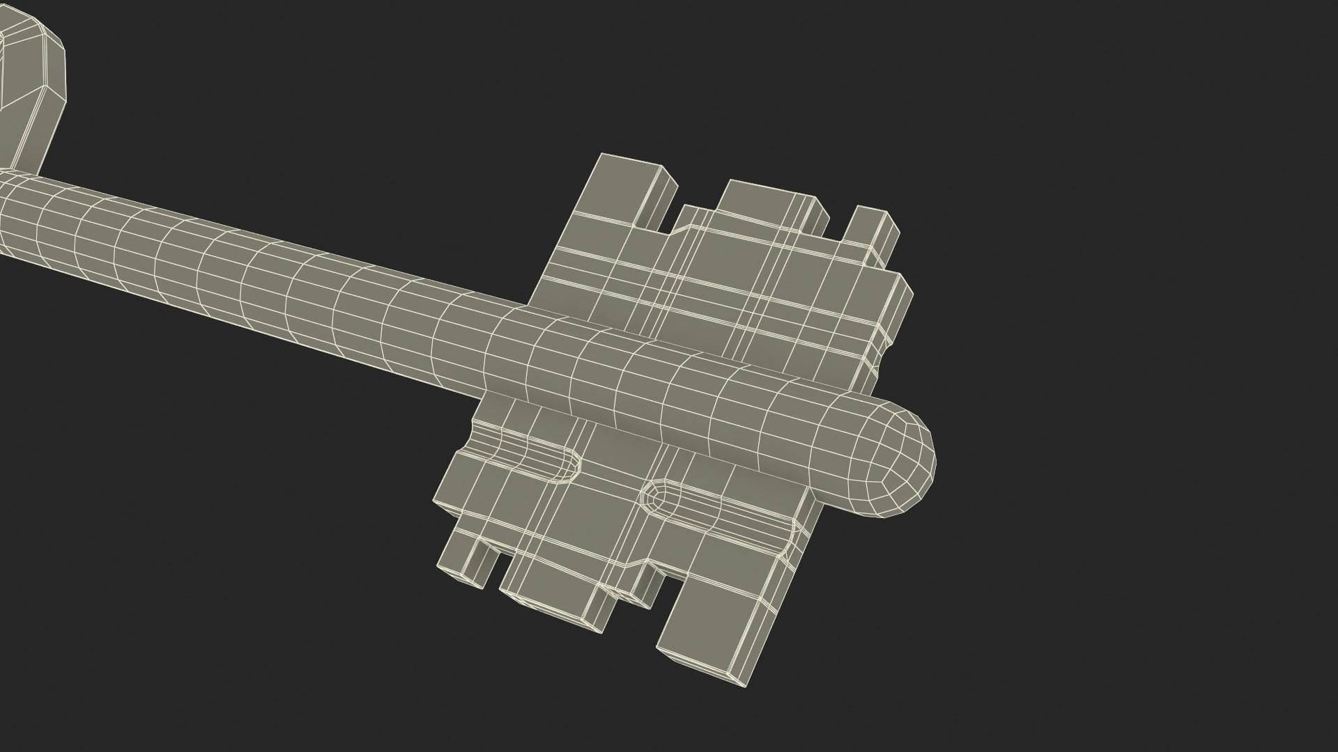 Door Lock Key 3D Model - TurboSquid 2222437